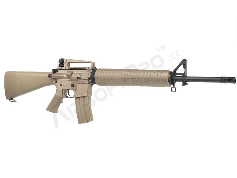 M4, M16, SR25, 416 : Airsoftová zbraň M16A3, (CM.017) - piesková (TAN ...